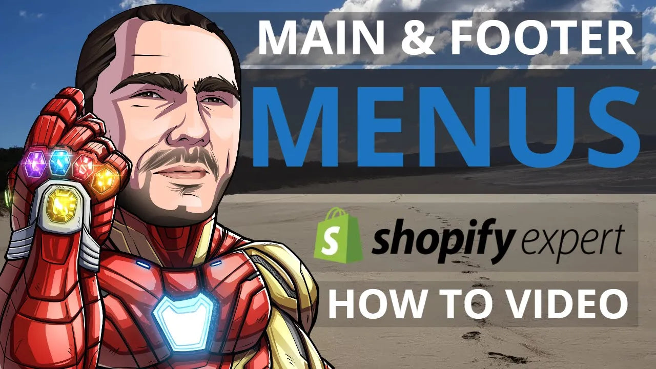 Shopify Navigation Tutorial 2021 How To Create Drop Down Menus Foo